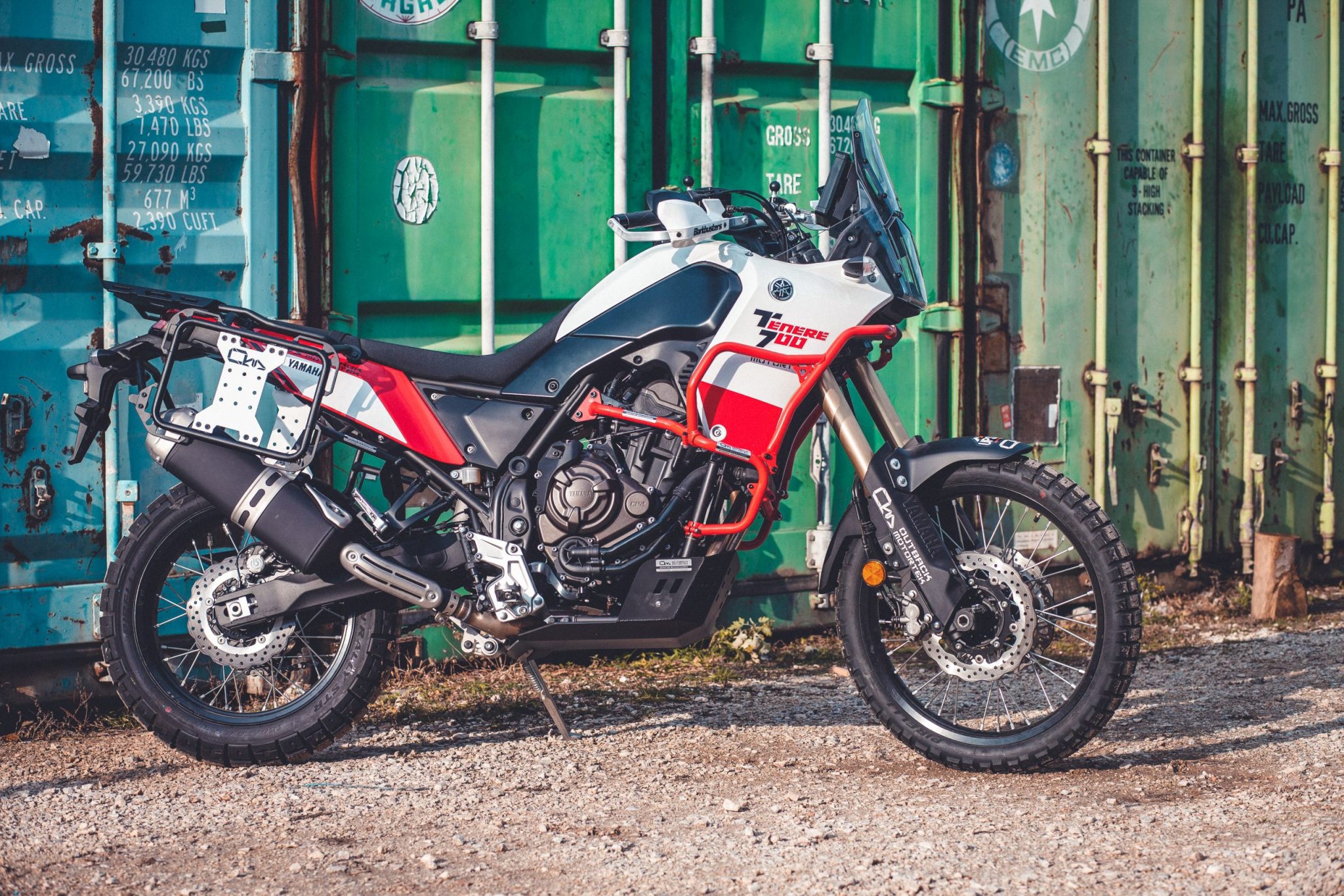 Yamaha Tenere 700 – Pannier Racks – Outback Motortek Canada