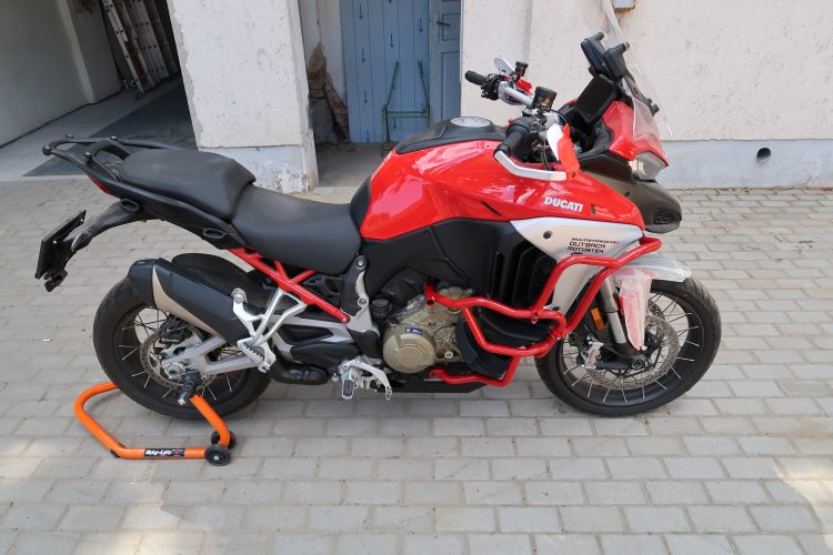 Ducati Multistrada V4 – Crash Bars Combo – Outback Motortek Canada